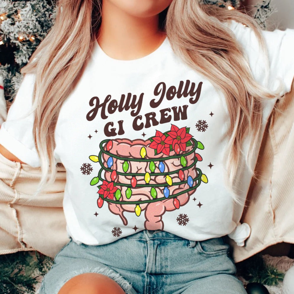 Holly Jolly GI Crew T-Shirt – Shift Drip Co.