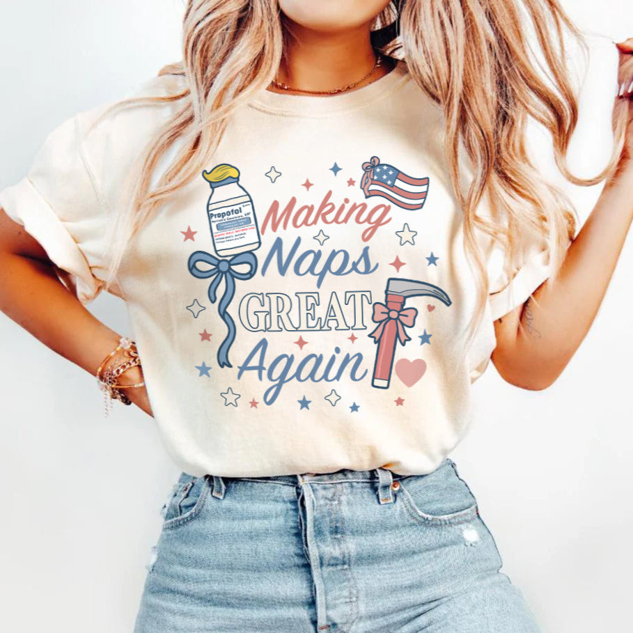 Making Naps Great Again T-Shirt – Shift Drip Co.