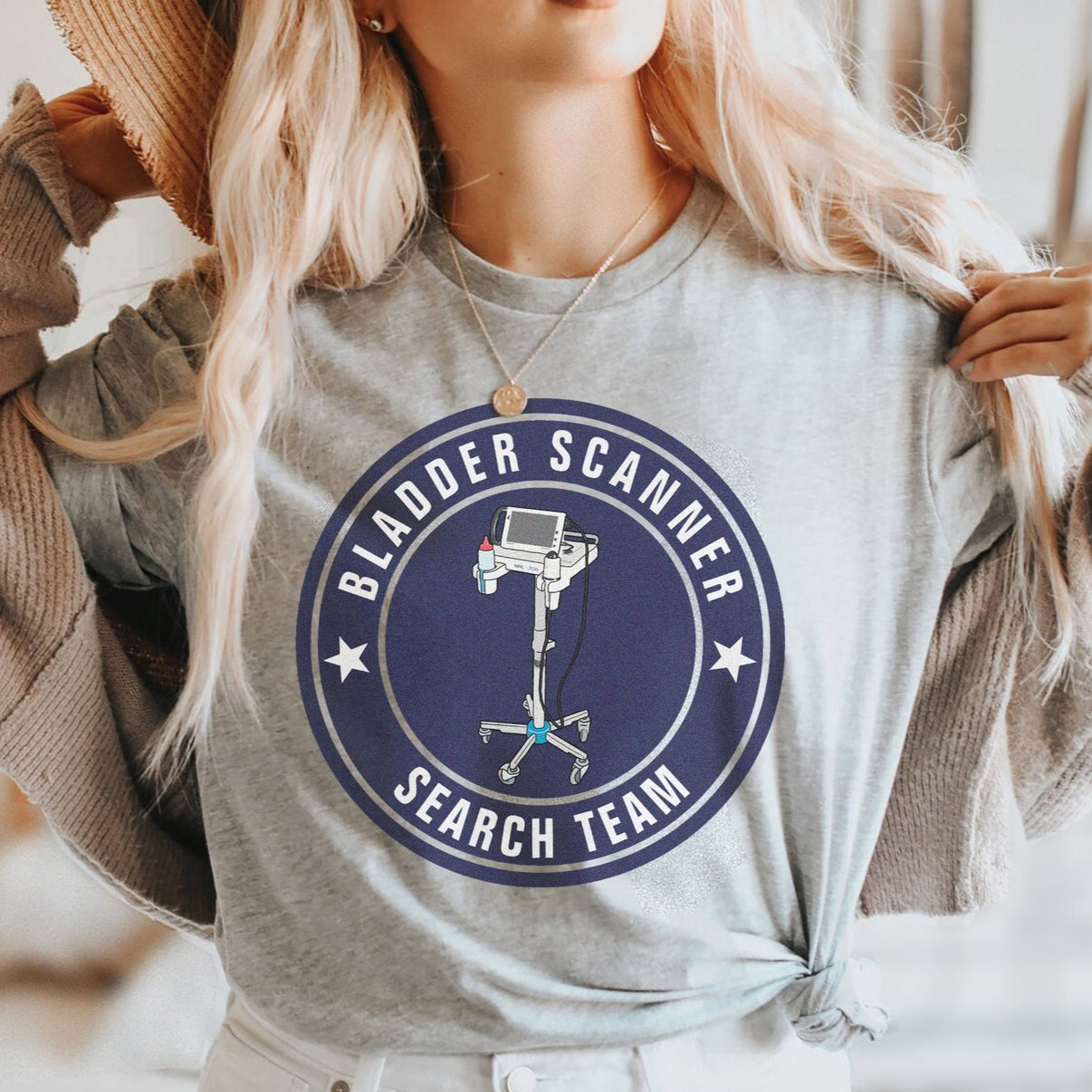 Bladder Scanner Search Team T-Shirt – Shift Drip Co.