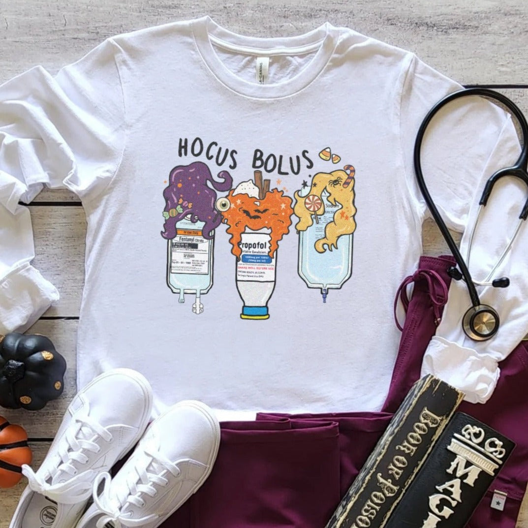 Hocus Bolus Trio Long Sleeve Shirt – Shift Drip Co.