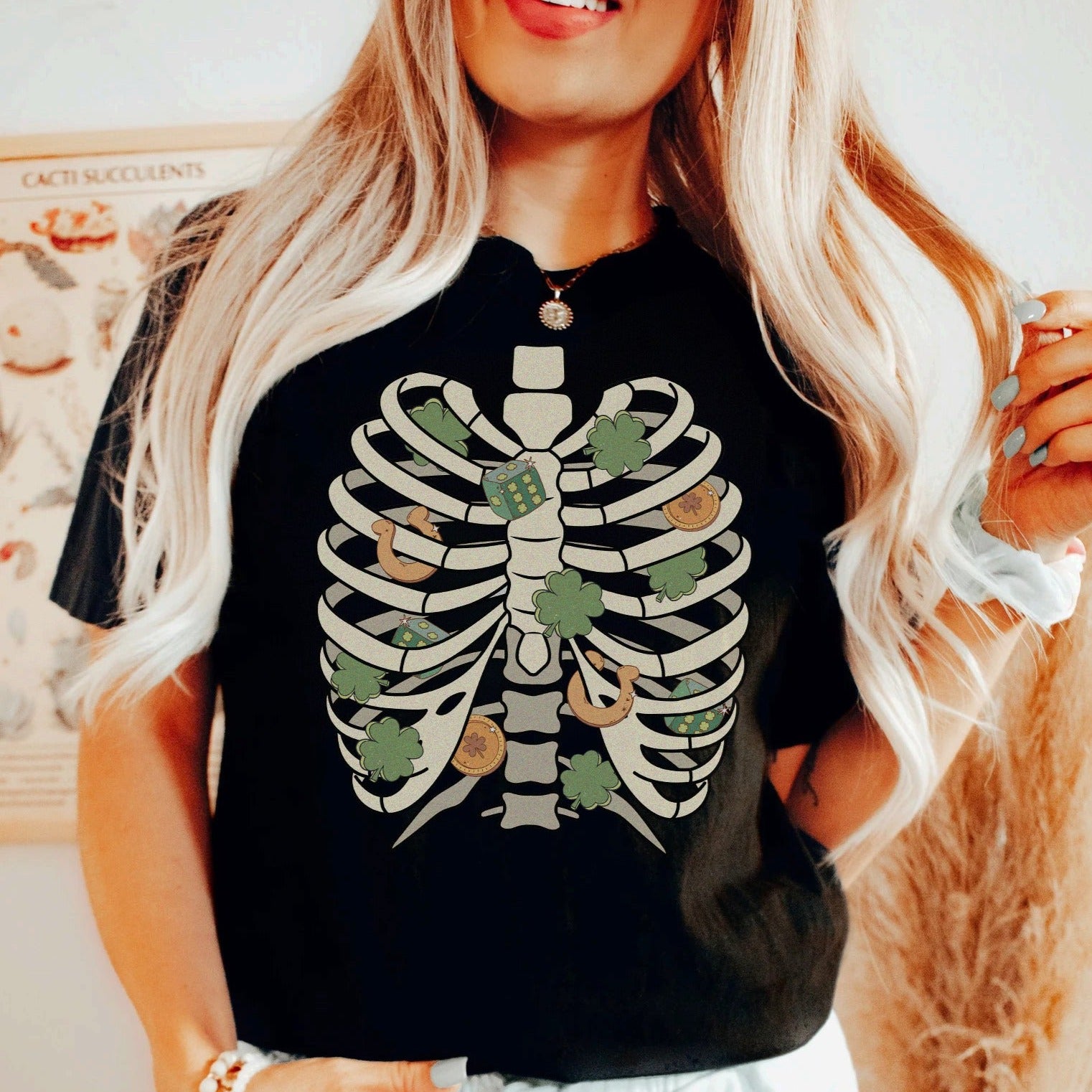 St. Patricks Day Rib Cage T-Shirt – Shift Drip Co.