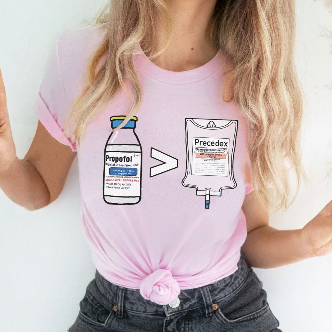 Propofol > Precedex T-Shirt – Shift Drip Co.